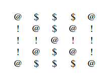 Array Pattern - www.VinaySingh.info